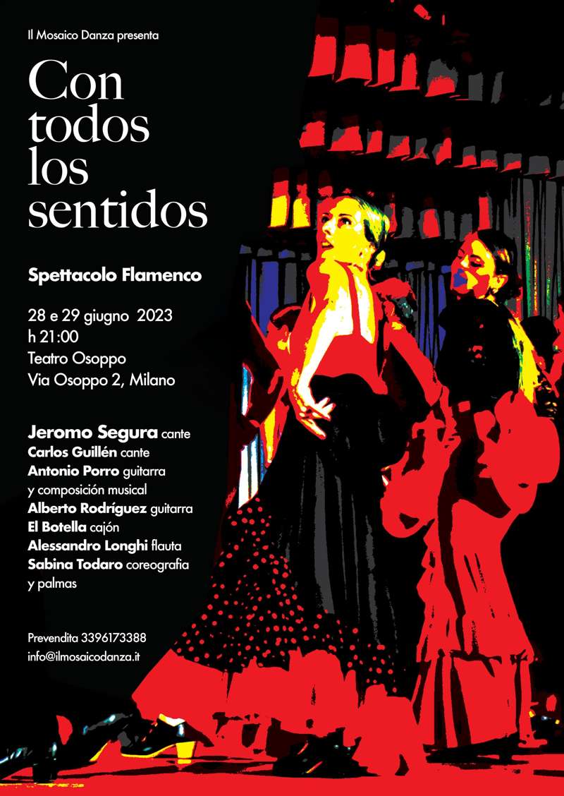 Con Todos Los Sentidos: Flamenco a teatro